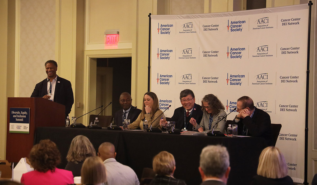 Massey director at national DEI summit 2023 | VCU Massey Comprehensive Cancer Center